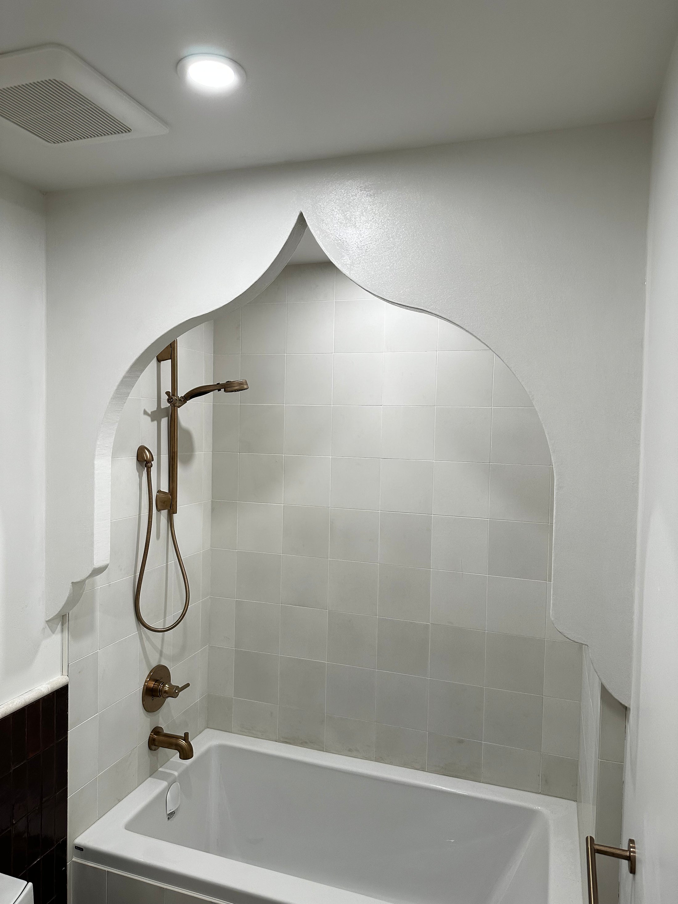 Microcement | Microcement Wall and Shower | 5 Star Finishes Ltd.