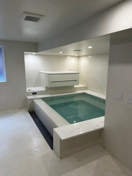 Microcement | Microcement Wall and Shower | 5 Star Finishes Ltd.